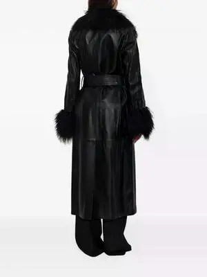 STAND STUDIO Monica Leather Coat