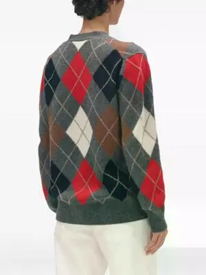 &daughter Ava Argyle-pattern Cardigan
