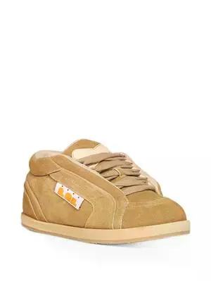 PDF Sk8 Panelled Suede Sneakers - Neutrals