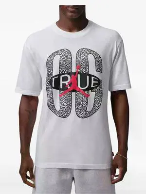 JORDAN Brooklyn Graphic-print T-shirt - White