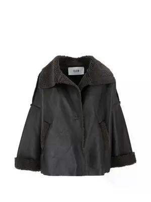 ELEH Shearling-trim Oversized Jacket