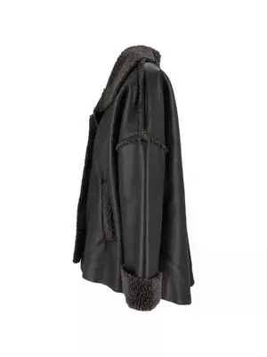 ELEH Shearling-trim Oversized Jacket