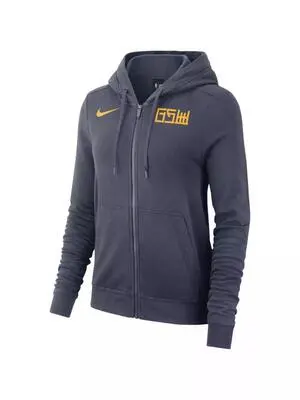 Nike Golden State Warriors Zip-up Hoodie - Blue