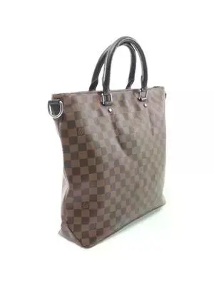 LOUIS VUITTON 2015 Damier Ebene Jake Tote Bag