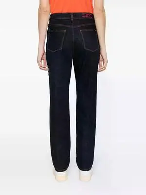 Kiton High-rise Cotton Jeans