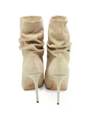 Paris Texas Leather Pointed-toe Ankle Boots