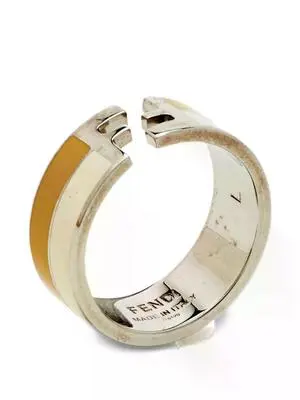 Fendi Ff Enamel Ring