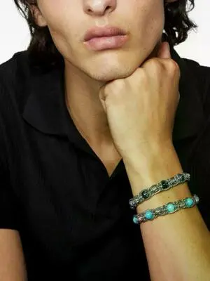 Emanuele Bicocchi Skull-bead Bracelet
