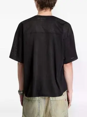 Obey Logo-print Mesh T-shirt