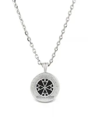 Emanuele Bicocchi Pyramid Amulet Necklace - Silver