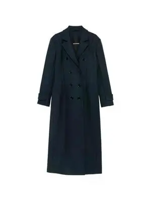 Patrizia Pepe Double-breasted Wool-blend Coat
