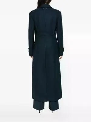 Patrizia Pepe Double-breasted Wool-blend Coat