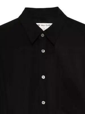 Comme Des Garçons Semi-sheer Panelled Shirt