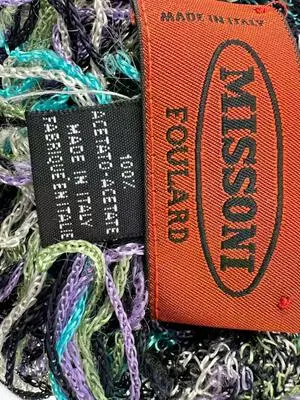 Missoni Zig-zag Fringed Scarf
