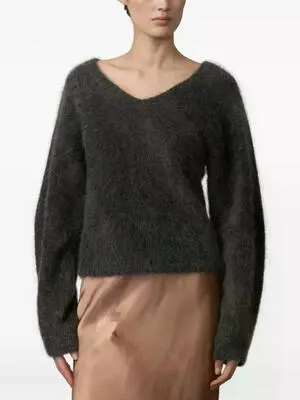 HERSKIND Simona Brushed Sweater - Grey