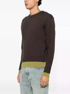 TONYWACK Ribbed-trim Sweater