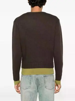 TONYWACK Ribbed-trim Sweater