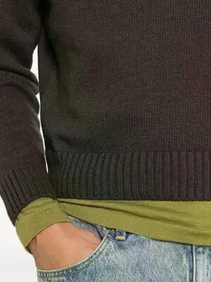 TONYWACK Ribbed-trim Sweater