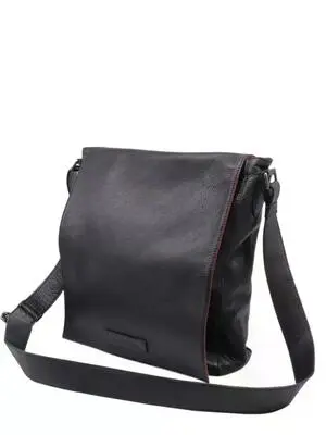 Ralph Lauren 2010s Leather Messenger Bag