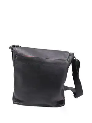 Ralph Lauren 2010s Leather Messenger Bag
