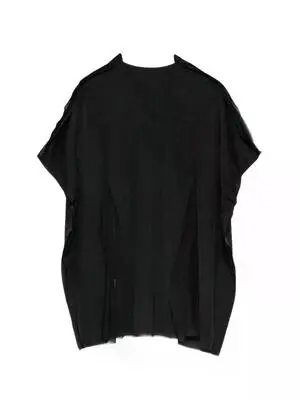 Comme Des Garçons Asymmetrical Layered-panel Top