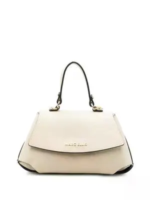 MARC ELLIS Spency Grainy-leather Tote Bag - Neutrals