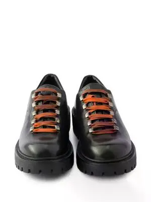 Prada Aged Leather Sneakers