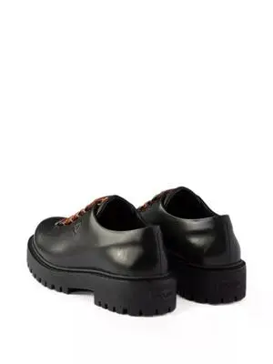 Prada Aged Leather Sneakers