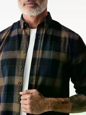 Lindbergh Check Button-down Shirt