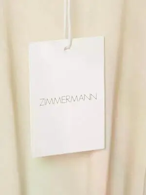 Zimmermann Wrap-around Satin Dress
