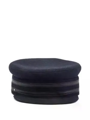 Hermès Leather-trimmed Hat