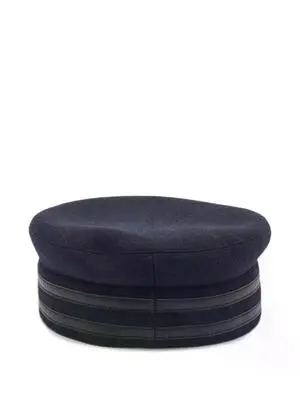 Hermès Leather-trimmed Hat
