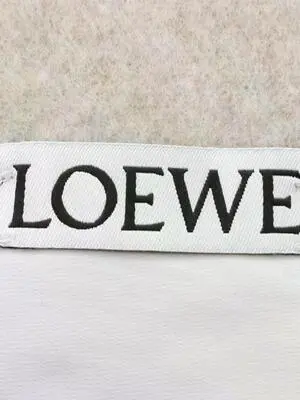 Loewe 2020s Anagram Fringed Scarf