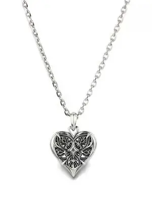 Emanuele Bicocchi Notre-heart Necklace - Silver