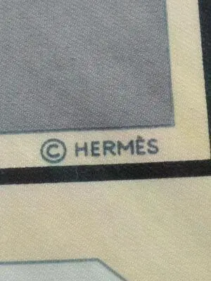 Hermès 2010s Puzzle Scarf - Neutrals