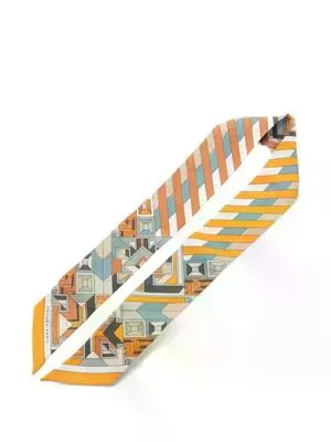 Hermès 2010s Twilly Le Fil D'ariane Scarf