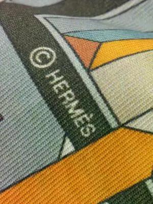 Hermès 2010s Twilly Le Fil D'ariane Scarf