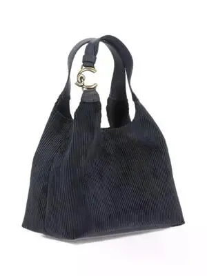 COCCINELLE Corduroy-effect Tote Bag - Blue