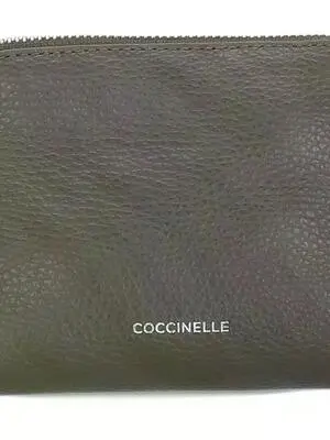 COCCINELLE Pebbled Leather Clutch