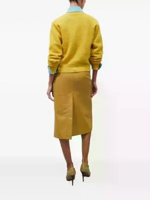 Tory Burch Leather Skirt