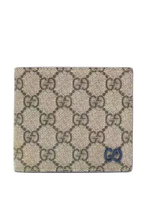 Gucci Gg-canvas Bi-fold Wallet - Neutrals