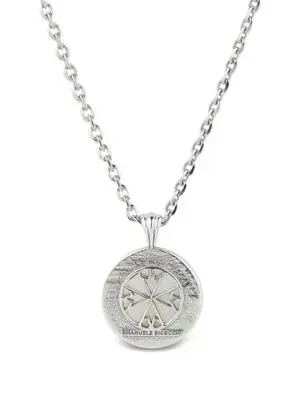 Emanuele Bicocchi Pyramid Amulet Necklace - Silver