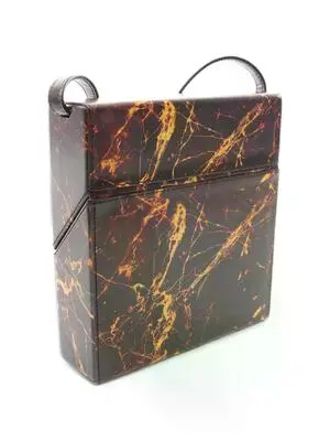 Bottega Veneta 2010s Daisy Marble-print Shoulder Bag