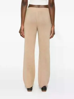 Sporty & Rich Ivana Logo-embroidered Track Pants