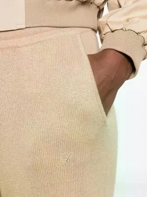 Sporty & Rich Ivana Logo-embroidered Track Pants