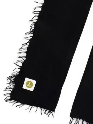 V VON GOAT Frayed-edge Scarf
