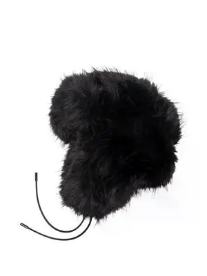 Goldbergh Cher Fluffy Hat - Black