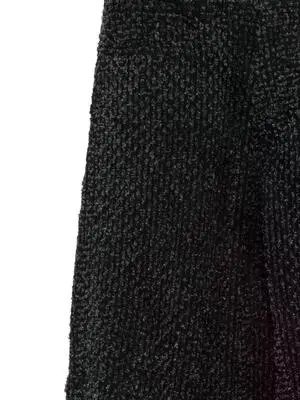MELITTA BAUMEISTER Bouclé-knit Trousers