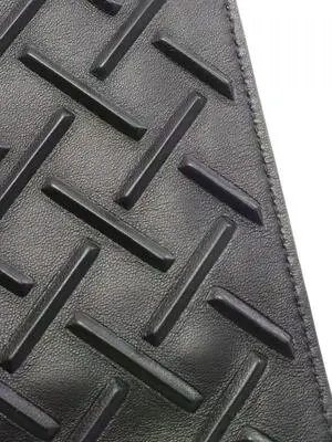 Bottega Veneta 2010s Graphic Intrecciato Clutch Bag