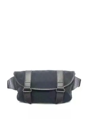 Gucci Gg Canvas Belt Bag - Black